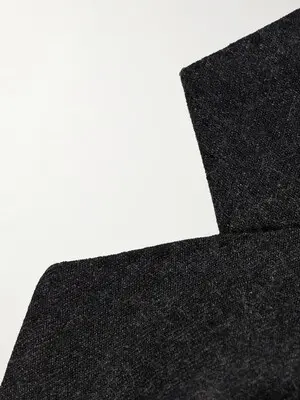 Mr P. Slim-fit Wool-flannel Suit Jacket