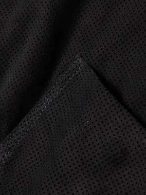 Mr P. Perforated Suede Harrington Jacket