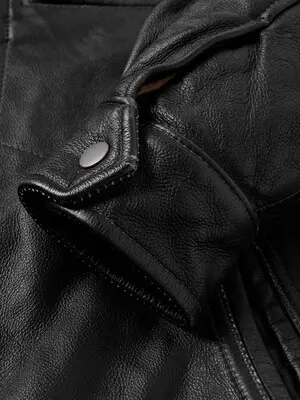 FRIZMWORKS Distressed Leather Jacket