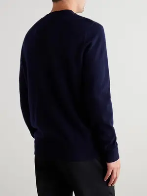 Mr P. Curtis Cashmere Sweater - Blue