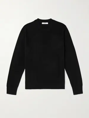 Mr P. Curtis Cashmere Sweater - Black