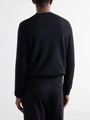 Mr P. Curtis Cashmere Sweater - Black