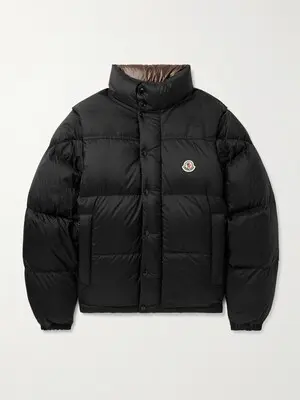 Moncler Reversible Convertible Down Jacket - Black