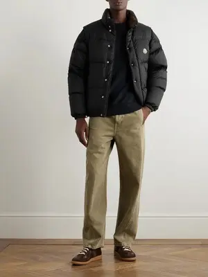 Moncler Reversible Convertible Down Jacket