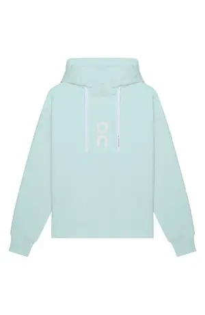 On Club Oversize Organic Cotton-blend Hoodie - Flurry