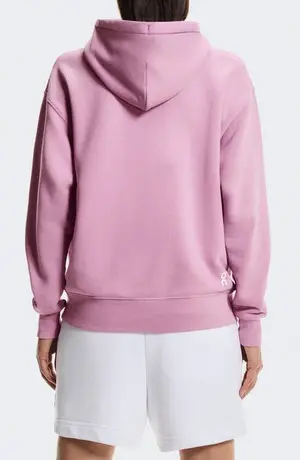 On Club Oversize Organic Cotton-blend Hoodie - Sakura
