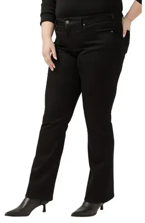 SILVER JEANS CO. Suki Curvy Mid-rise Bootcut Jeans