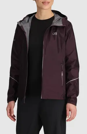 OUTDOOR RESEARCH Helium Rain Jacket - Amethyst