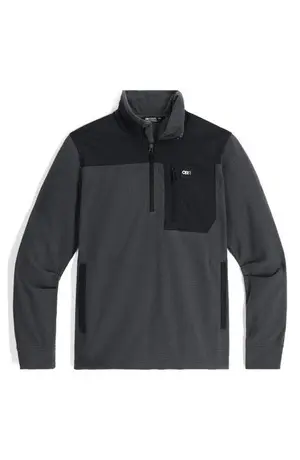 OUTDOOR RESEARCH Trail Fleece Quarter Zip - Storm