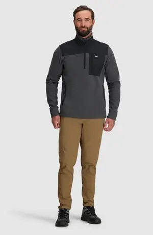 OUTDOOR RESEARCH Trail Fleece Quarter Zip - Storm