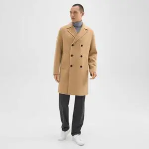 Theory Double-face Wool-cashmere Coat