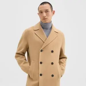 Theory Double-face Wool-cashmere Coat