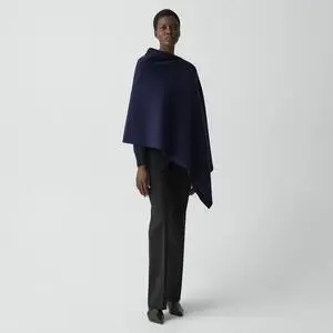 Theory Felted Wool-cashmere Poncho