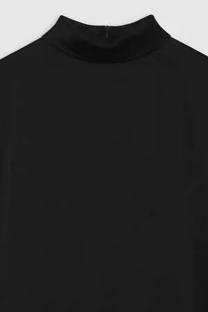 ANINE BING Josephine Sequin Top - Black