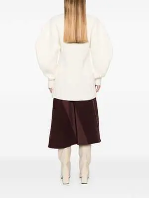 JIL SANDER Ribbed-knit Cardigan