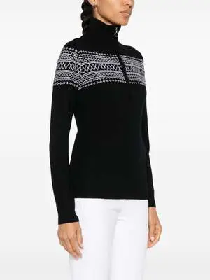 WE NORWEGIANS Zip-up Merino Wool Sweater