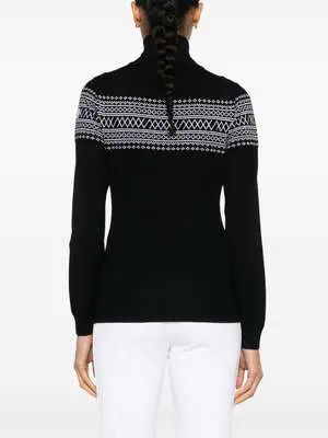 WE NORWEGIANS Zip-up Merino Wool Sweater