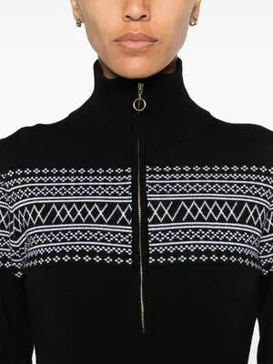 WE NORWEGIANS Zip-up Merino Wool Sweater