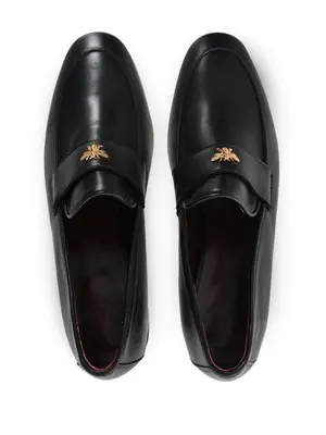 BOUGEOTTE Logo-plaque Loafers