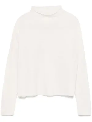 LISA YANG Sandy Sweater - White