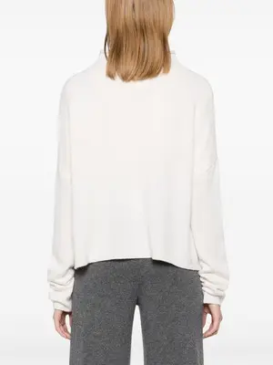 LISA YANG Sandy Sweater - White