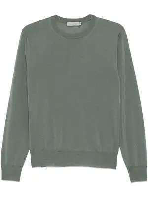 Canali Merino Wool Sweater - Green