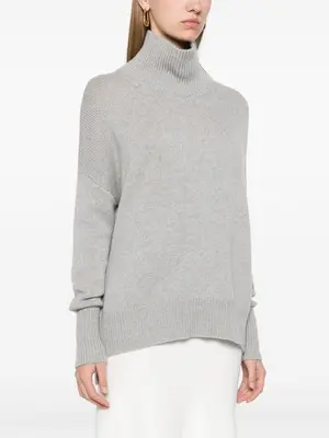 LISA YANG Heidi Cashmere Sweater - Grey