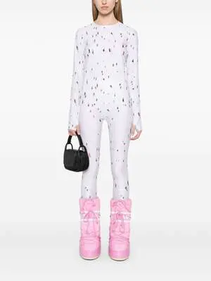 Perfect Moment X Dede Johnston Active Leggings - White