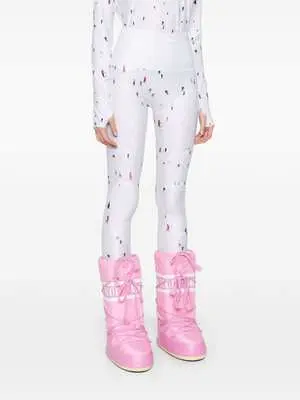 Perfect Moment X Dede Johnston Active Leggings - White