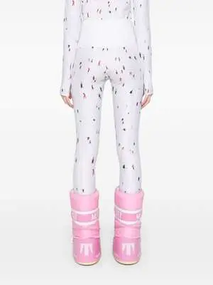 Perfect Moment X Dede Johnston Active Leggings - White