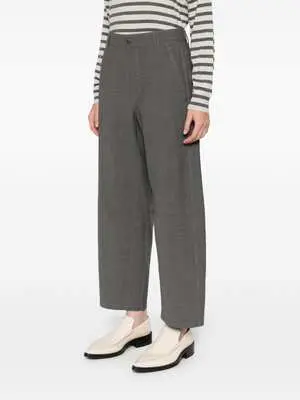 Brunello Cucinelli Mélange-effect Trousers