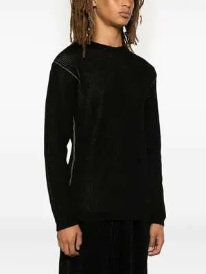 Transit Ribbed Sweater - Black