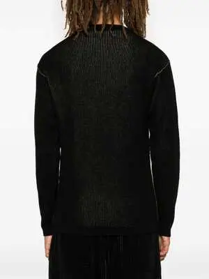 Transit Ribbed Sweater - Black