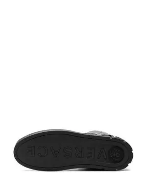 Versace Greca Embossed High-top Sneakers