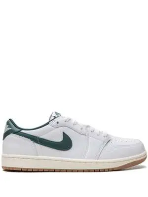 JORDAN Air 1 Low Oxidized Green Sneakers - White