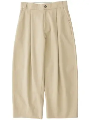 Studio Nicholson Sorte Trousers - Neutrals