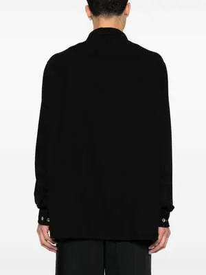 Rick Owens Organic Cotton Overshirt - Black