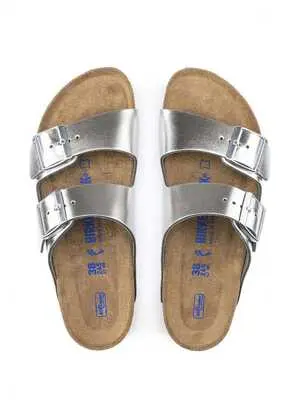 BIRKENSTOCK Arizona Sandals - Silver