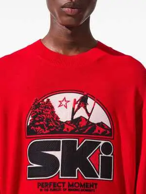 Perfect Moment Adler Sweater - Red