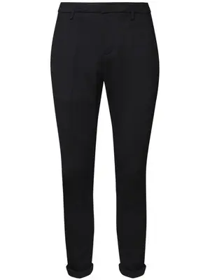 DONDUP Tapered Trousers - Black