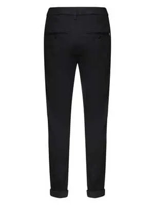 DONDUP Tapered Trousers - Black
