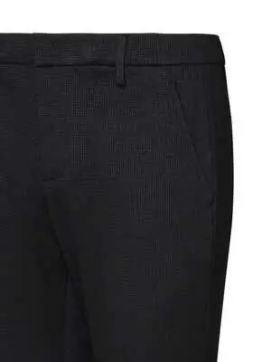 DONDUP Tapered Trousers - Black