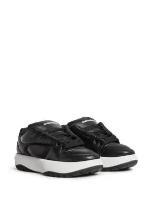 Dsquared2 Inflated-effect Low-top Sneakers - Black