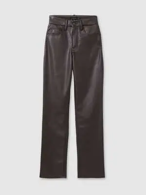 Good American Faux Leather Trousers
