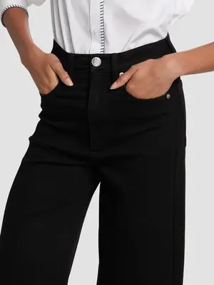 Rag & Bone Flexi Sofie High-rise Ankle Wide-leg Jeans
