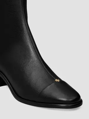 Tory Burch Cap-toe 55mm Leather Knee-high Boots