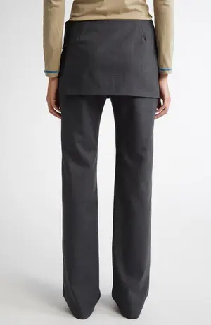 Paloma Wool Archive Layered Trousers - Grey