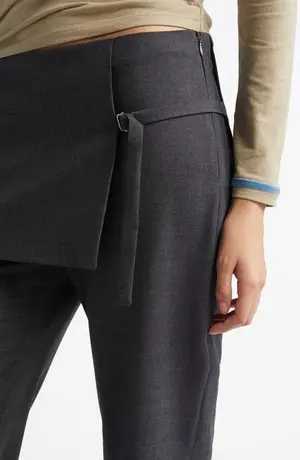 Paloma Wool Archive Layered Trousers - Grey