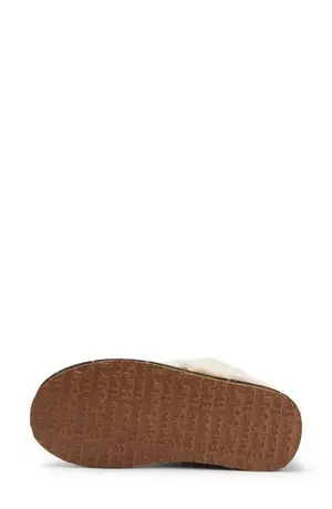 Barbour Eloise Faux Fur Lined Scuff Slipper
