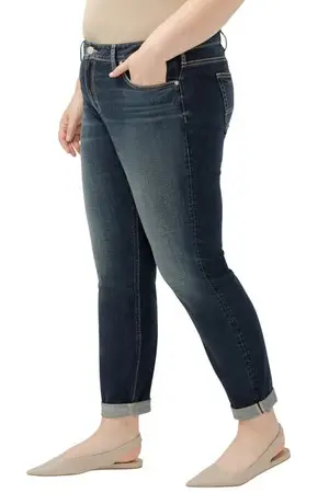 SILVER JEANS CO. Boyfriend Skinny Jeans